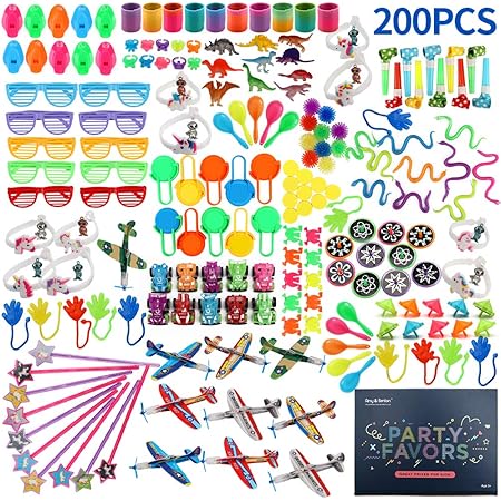 Amazon.com: 49 Pack Kids Party Toys, Party Favors Bundle, Party ...