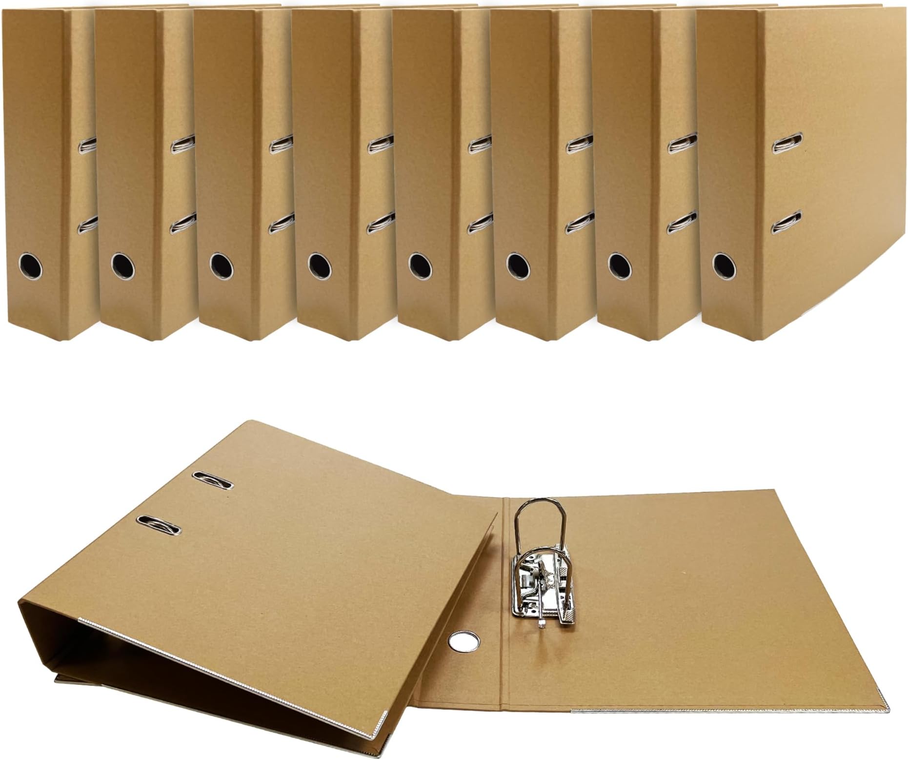 Pack of 5 A4 Kraft Paperboard Lever Arch Files : Amazon.co.uk ...
