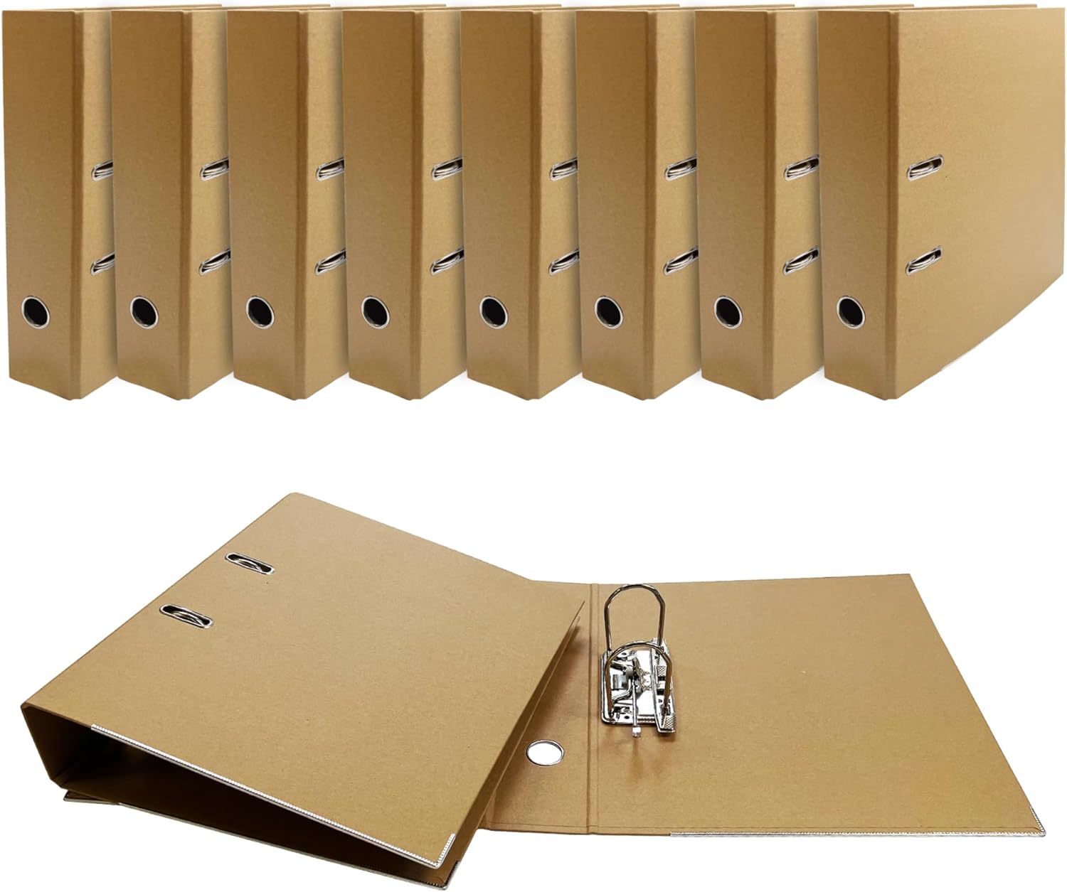Pack of 5 A4 Kraft Paperboard Lever Arch Files : Amazon.co.uk ...