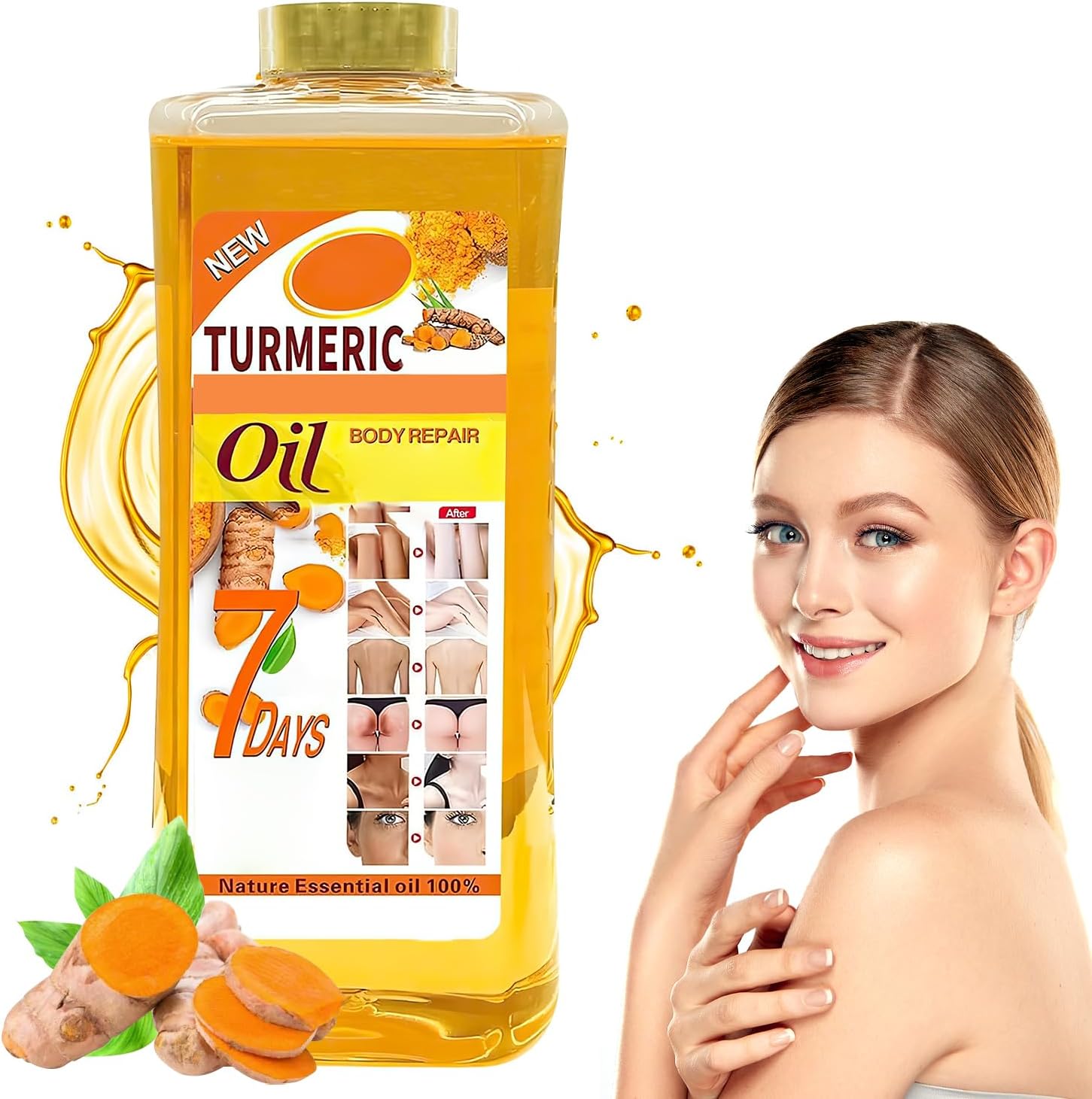 Amazon.com : Rliolouo Soft 7 oil, Soft 7 Turmeric Oil, Soft 7 Turmeric ...