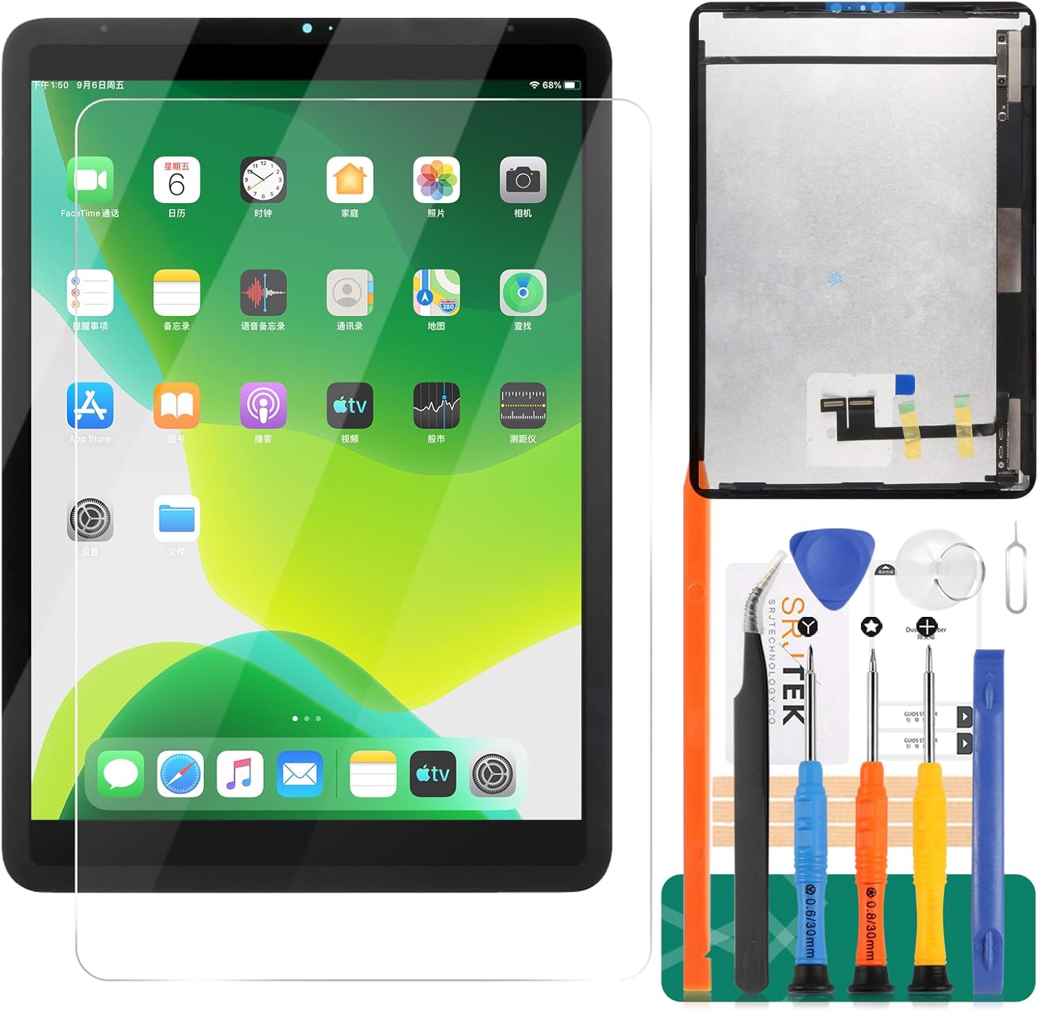 Amazon.com: Screen Replacement for iPad Pro 11" 2018 A1980 A2013 A1934 ...
