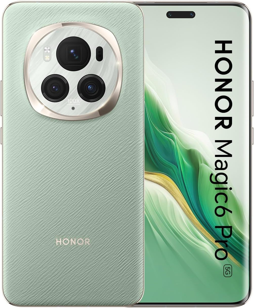 Amazon.com: Honor Magic6 Pro Dual SIM 512GB ROM + 12GB RAM (GSM | CDMA) Teléfono inteligente 5G ...