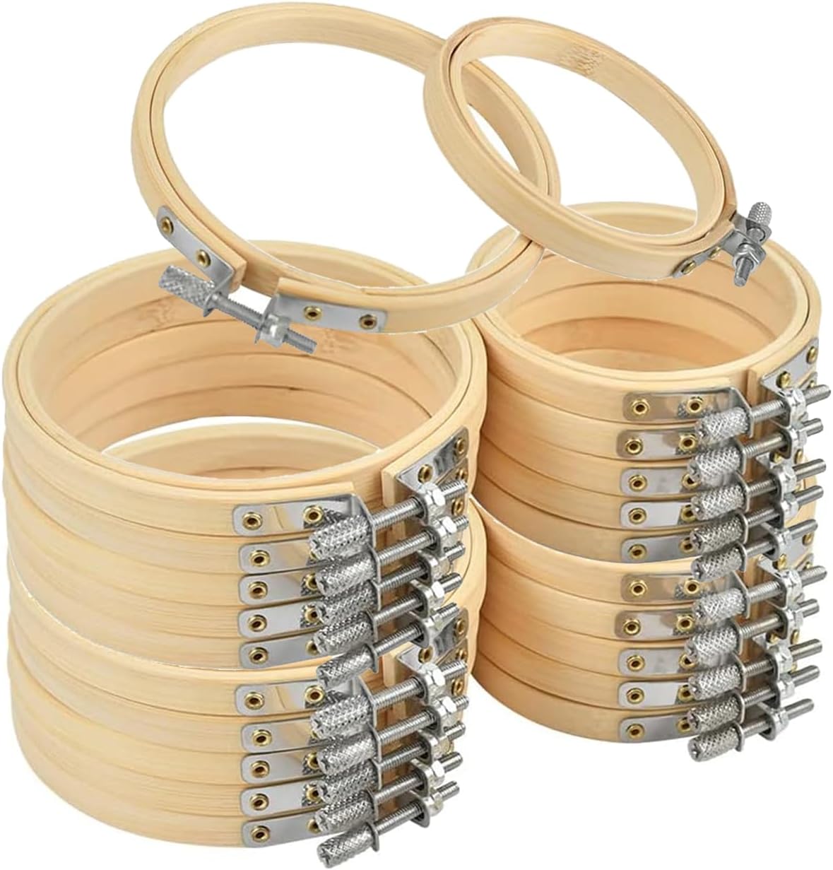 20PCS Small Embroidery Hoops 3Inch/4inch Round Embroidery Frames ...