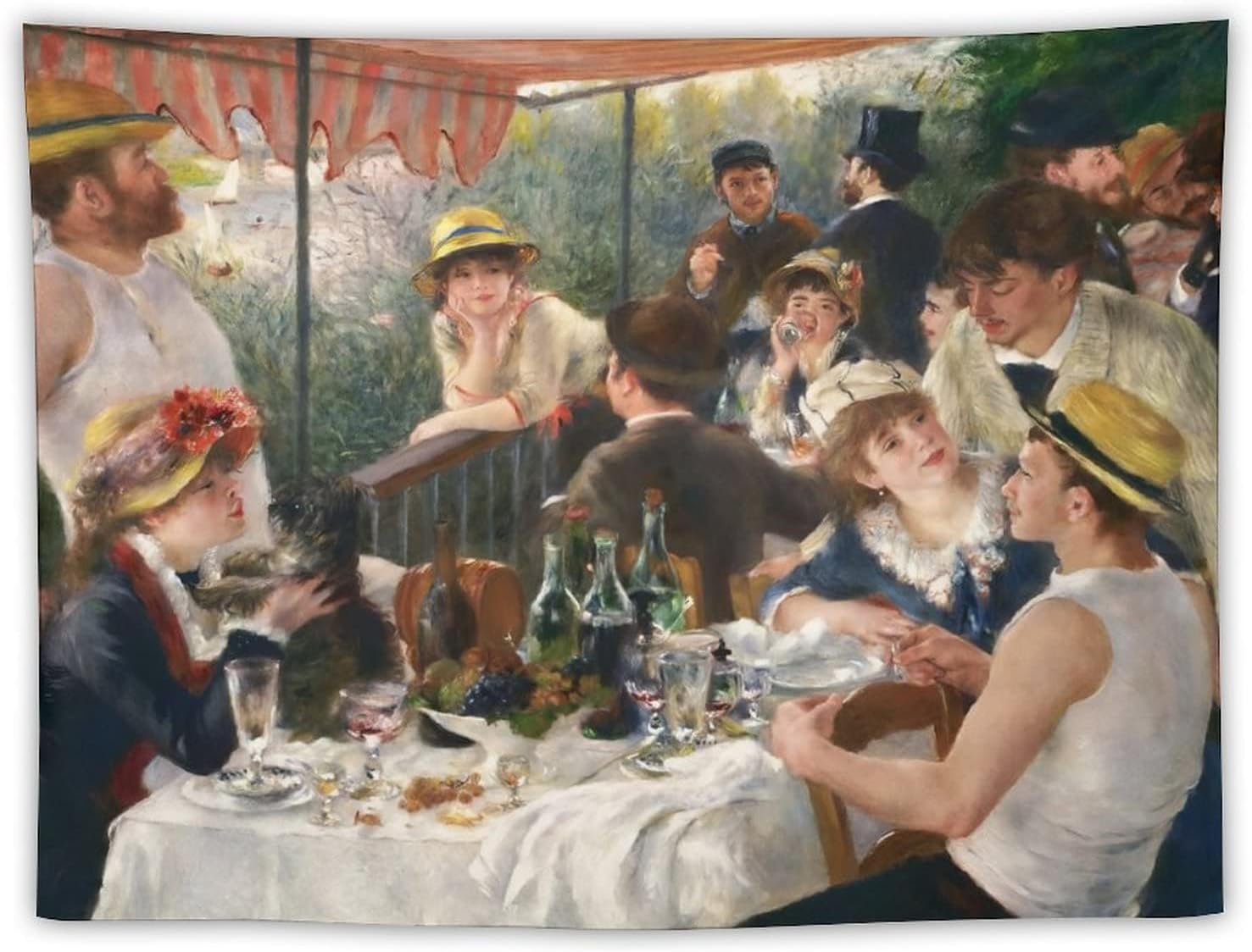 Amazon.com: HUAFENG Pierre-Auguste Renoir Luncheon of The Boating Party ...