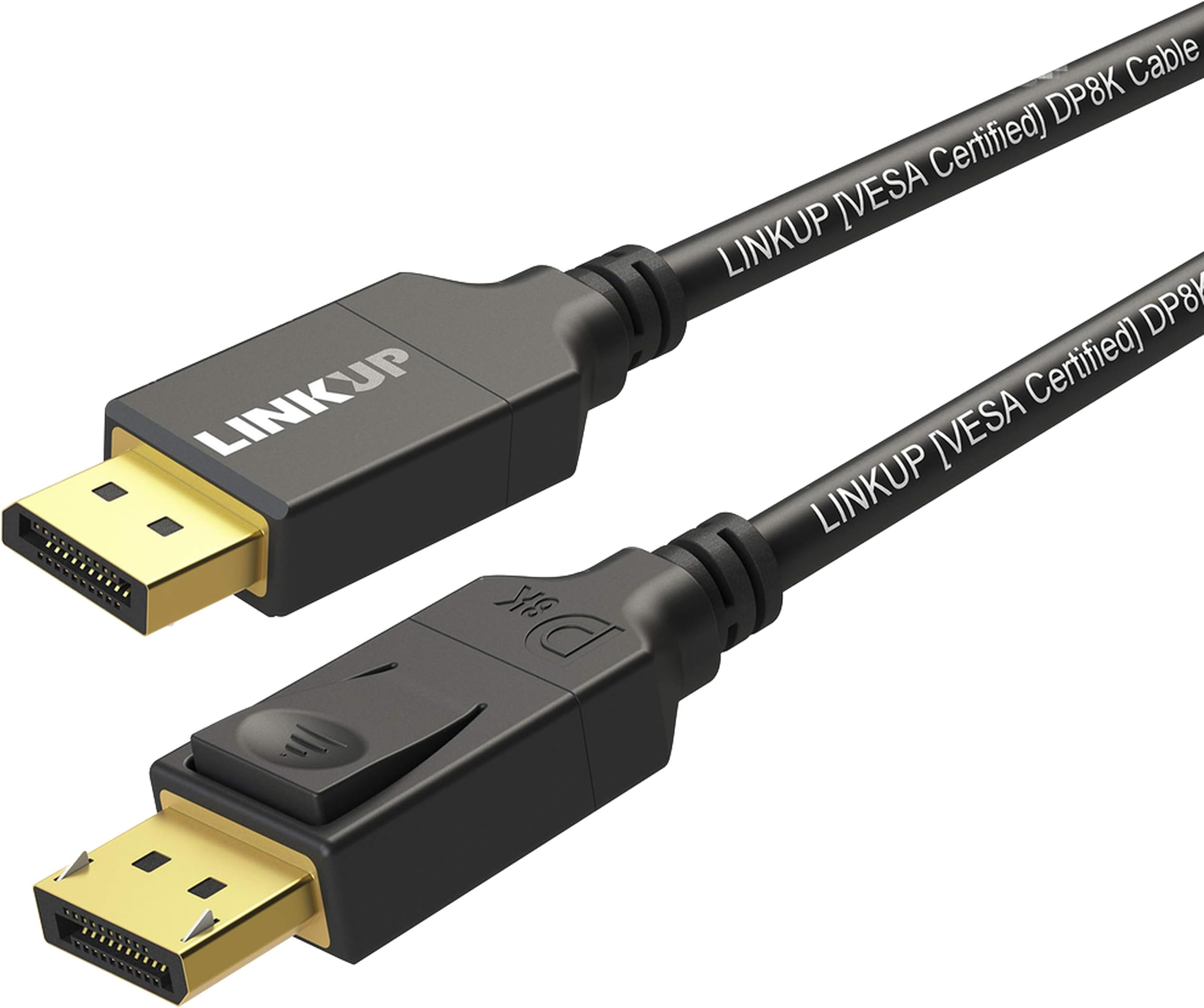 Amazon.com: IVANKY VESA Certified 8K DP Cable 1.4 + 16K DP Cable 2.1 ...