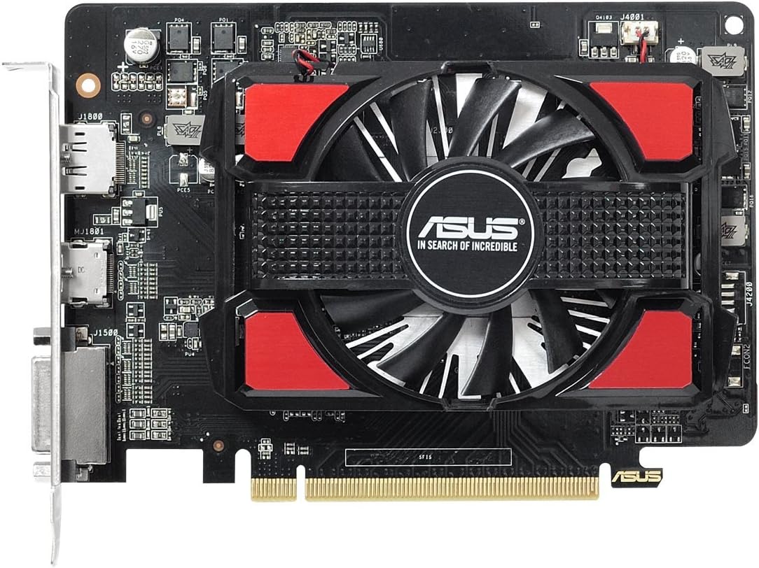 Amazon.com: ASUS AMD Radeon R7 250 1GB DDR5 128-Bit DisplayPort HDMI ...