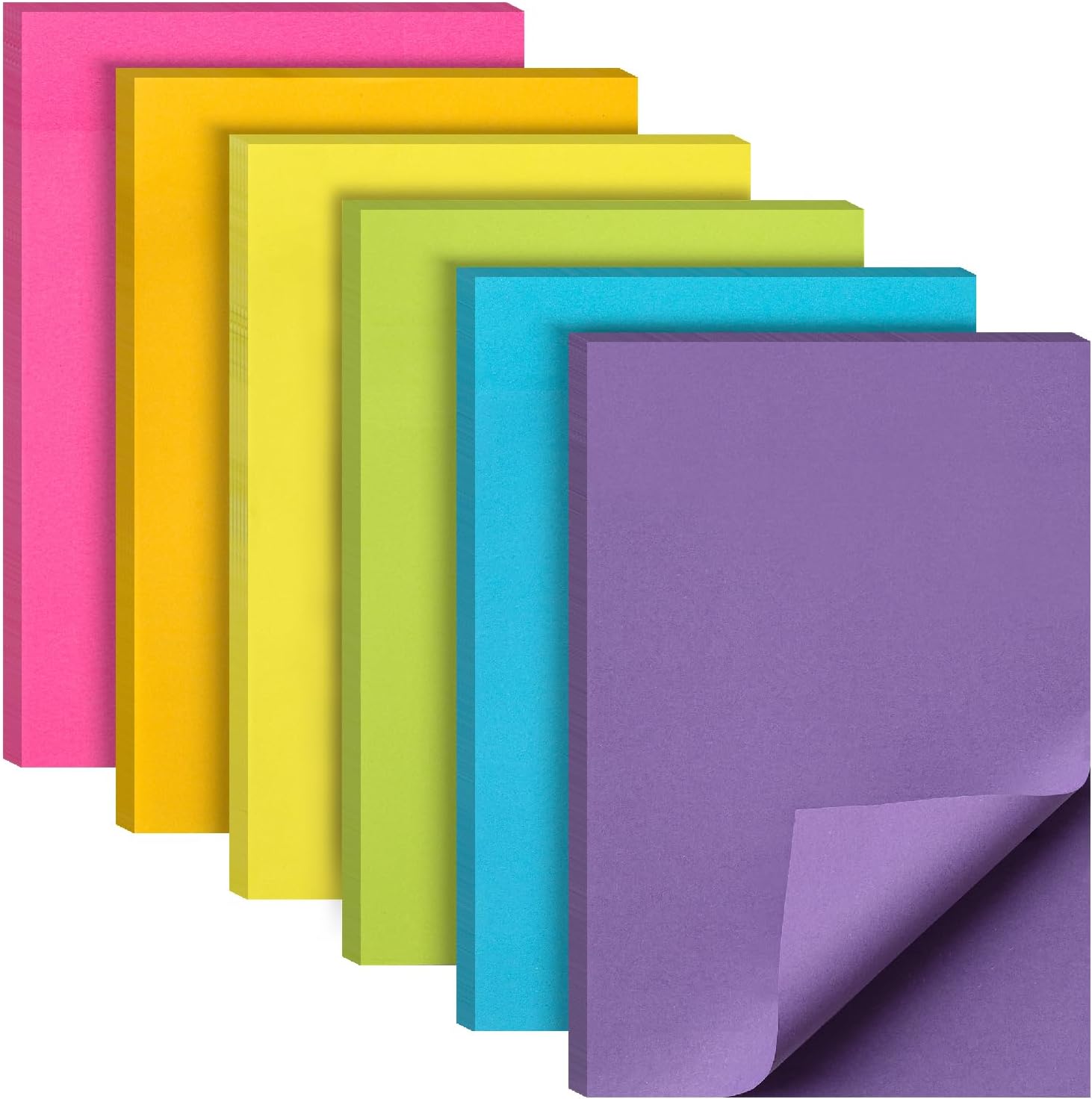Amazon.com : Mr. Pen- Sticky Notes, 3”x3”, 12 Pads, Bright Colors ...