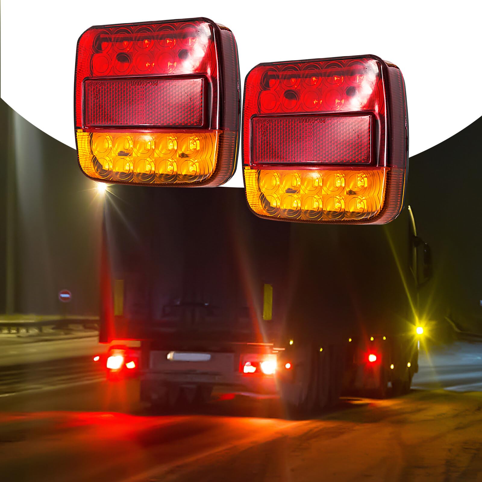 Trailers With Led Back