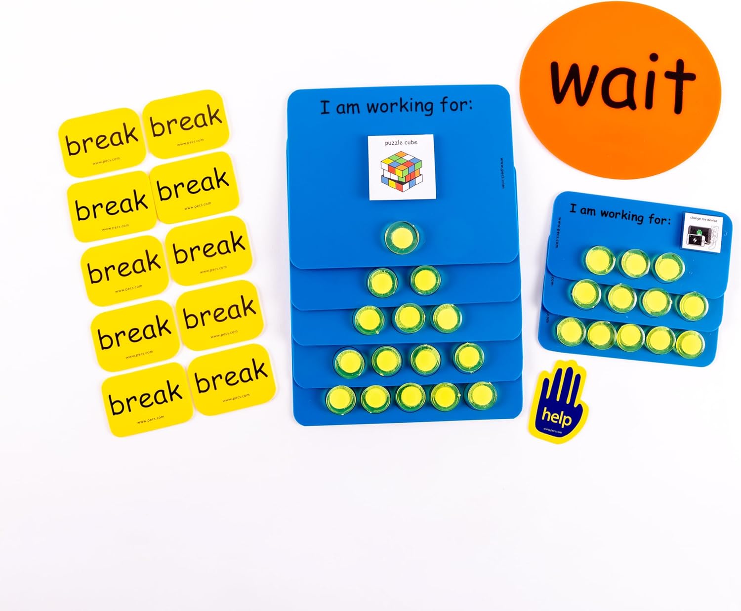 Amazon.com: PECS® Visual Strategies Tool Kit (Blue) : Office Products