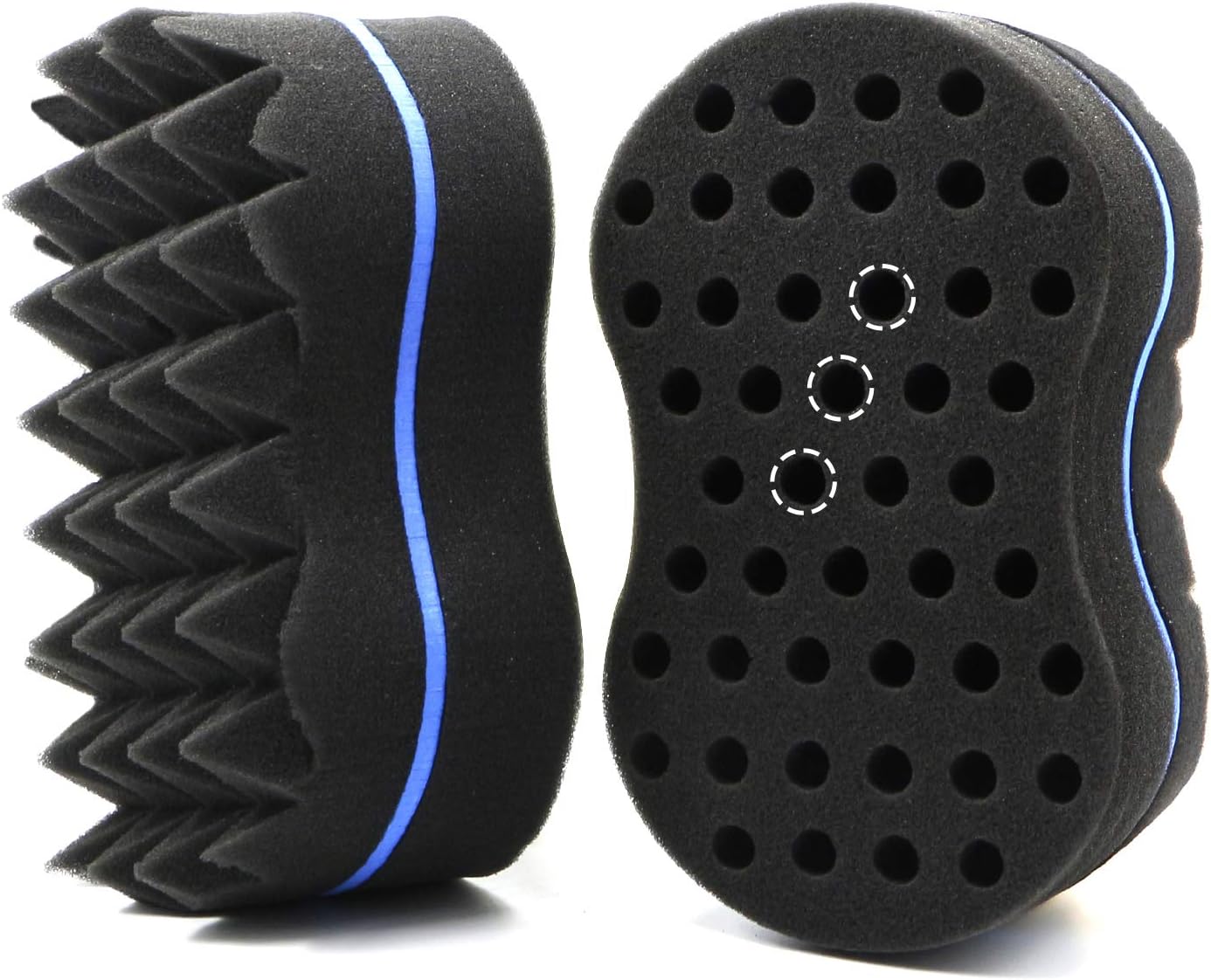 Amazon.com : RioRand Hair Sponge Magic Barber Twist Curl Brush Sponge ...