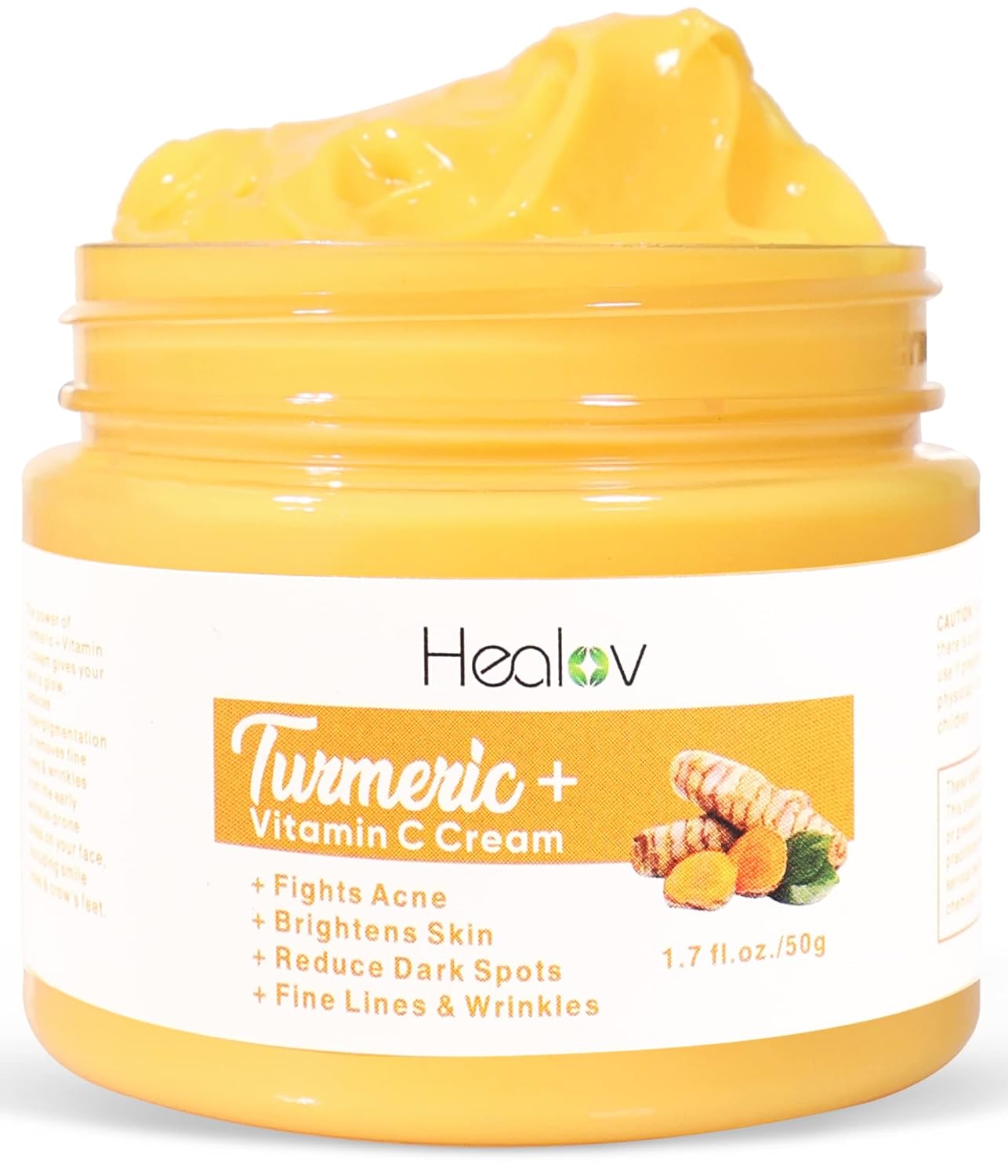 Amazon.com: Turmeric Face Cream for Face & Body - All Natural Turmeric ...