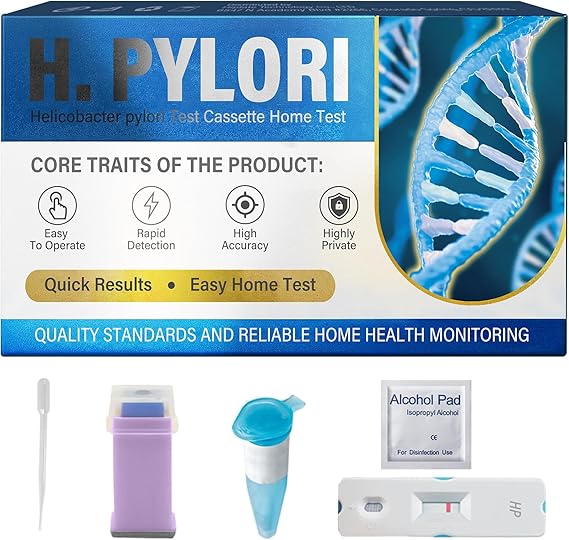 Amazon.com: H Pylori Test Kit, H - Pylori Stool (Antigen) Test, 99.9% ...