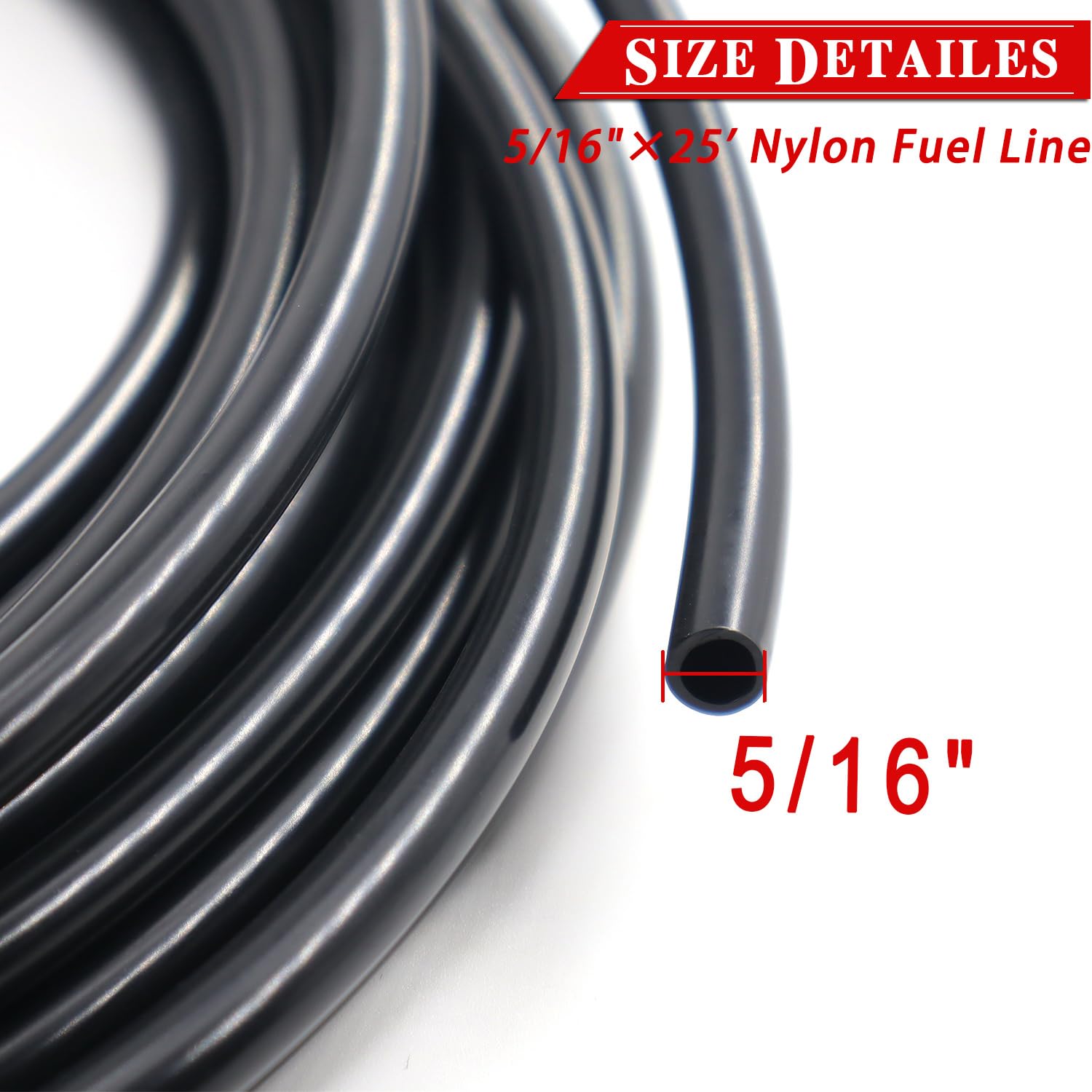 Vorally FL-FG0053 FLFG0053 Nylon Fuel Lines Repair Kit Quick Connect