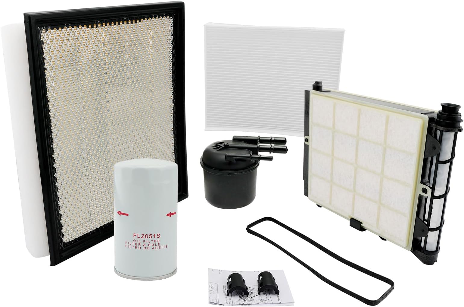 Amazon.com: 6.7L Diesel Filter Kit, FD-4624 Fuel Filter, FA2031 Engine ...