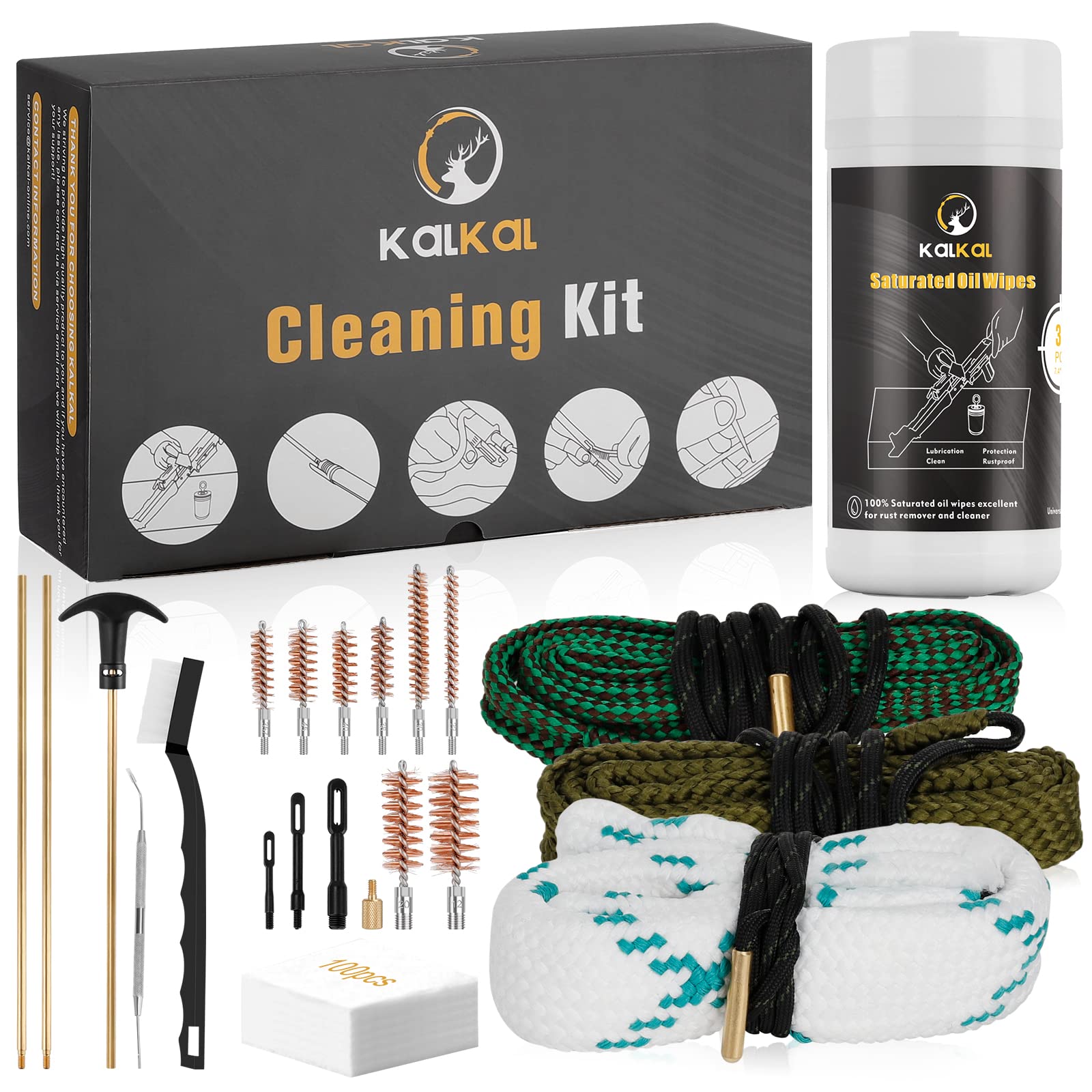 Snapklik.com : Gun Cleaning Kit Universal, Kalkal Gun Cleaning Kits For ...
