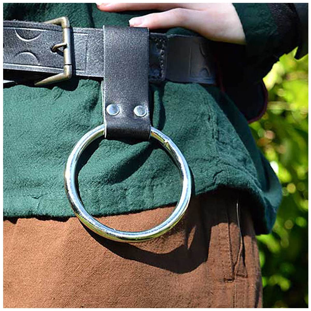 Amazon.com: Medieval War Axe Hammer Ring Frog Mace Weapon Belt Hanger ...