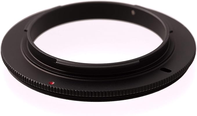 Ares Foto® 62mm Macro Reverse Ring. Macro Coupler. Adapter for macro ...