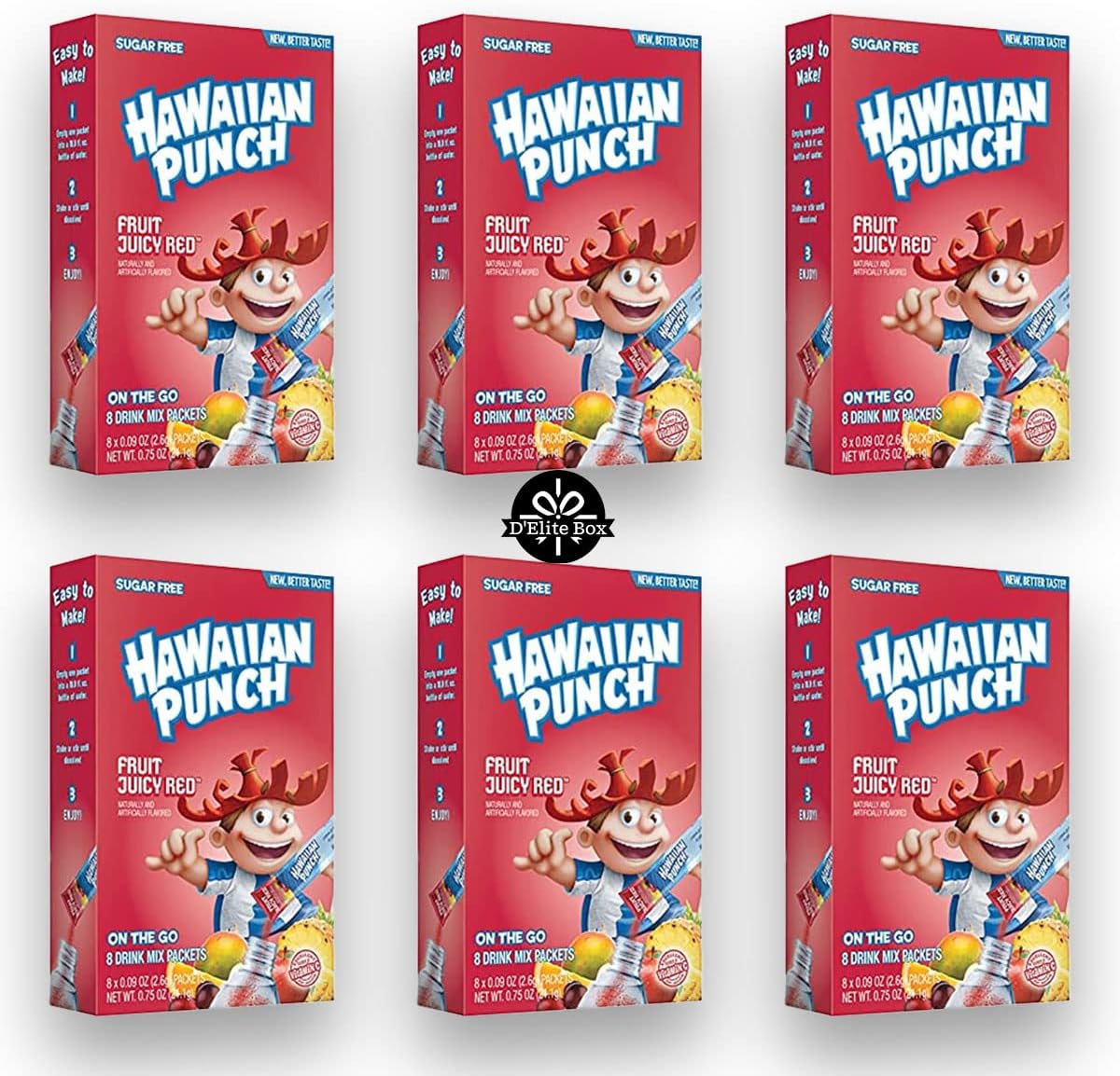 Amazon.com : Hawaiian Punch Lemon Berry Sugar-Free Powdered Drink Mix 4 ...