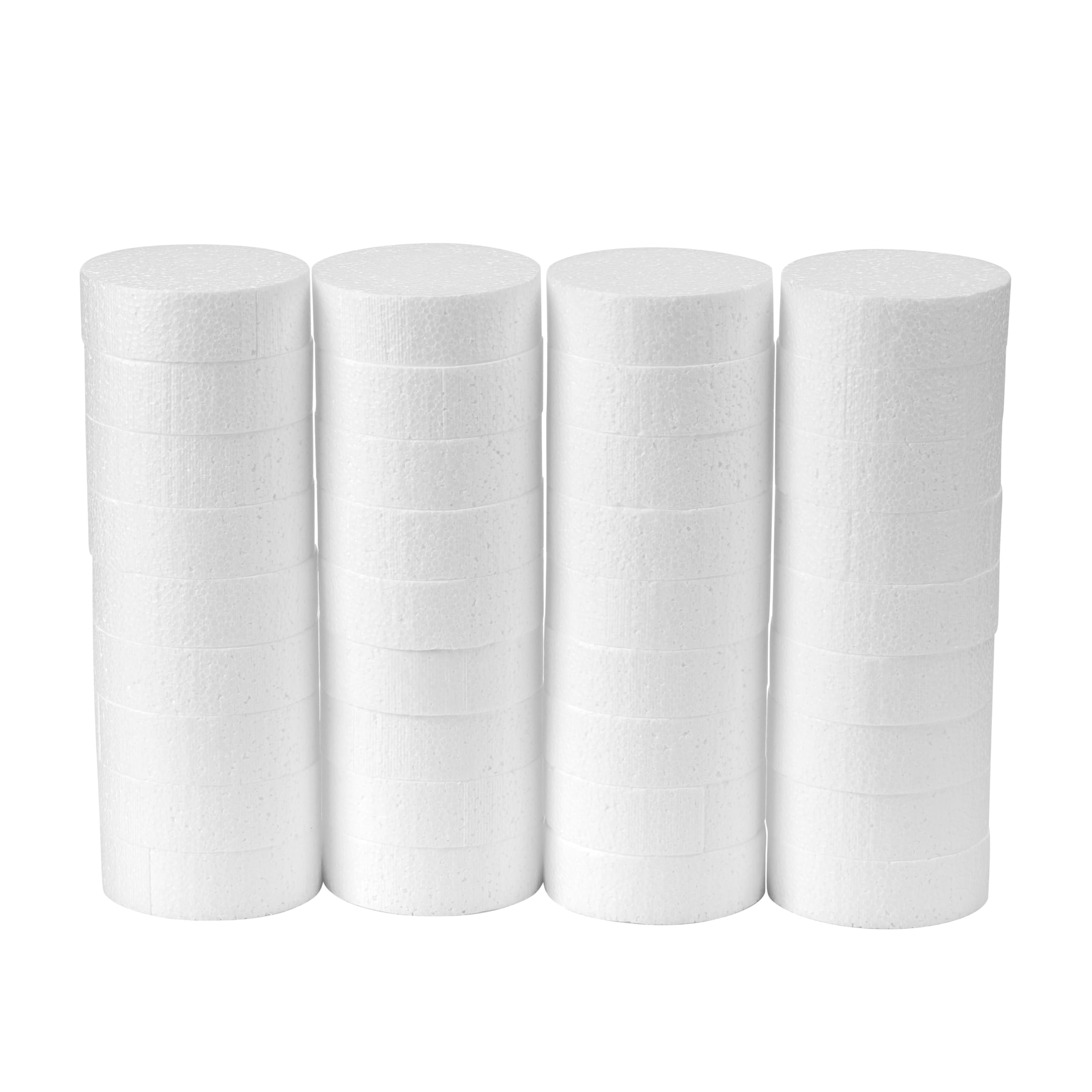 Snapklik.com : 3 Inch Foam Circles For Crafts 36 Pack 1 Inch Thick ...