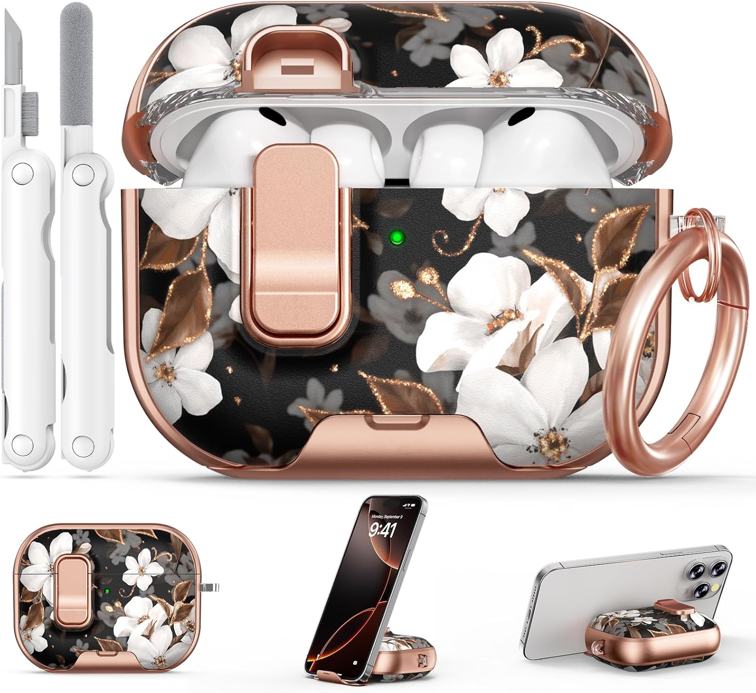 Amazon.com: Polislime for AirPod Pro 3 Case 2025, with Safty Lock ...