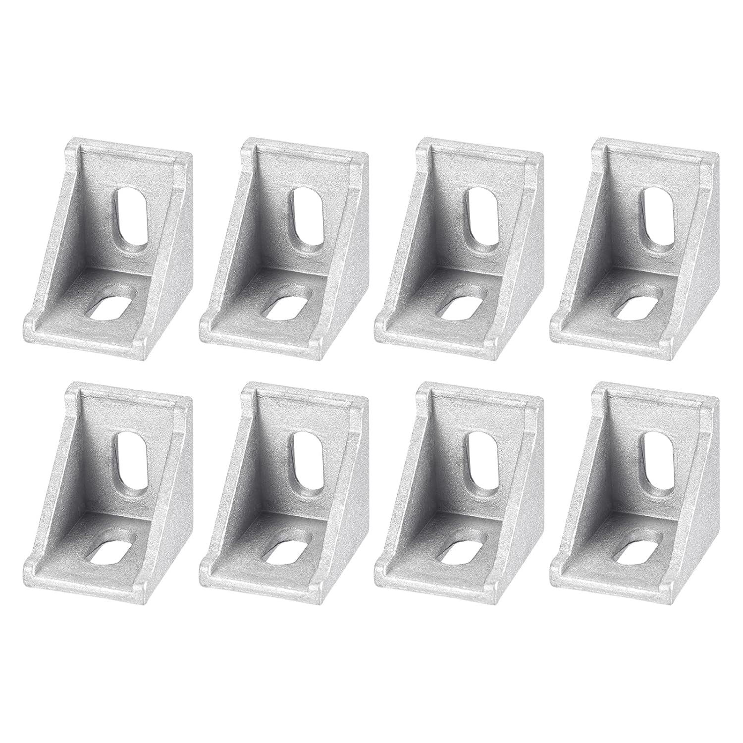 uxcell 8Pcs Inside Corner Bracket Gusset, 35x35x29mm 3030 Angle ...