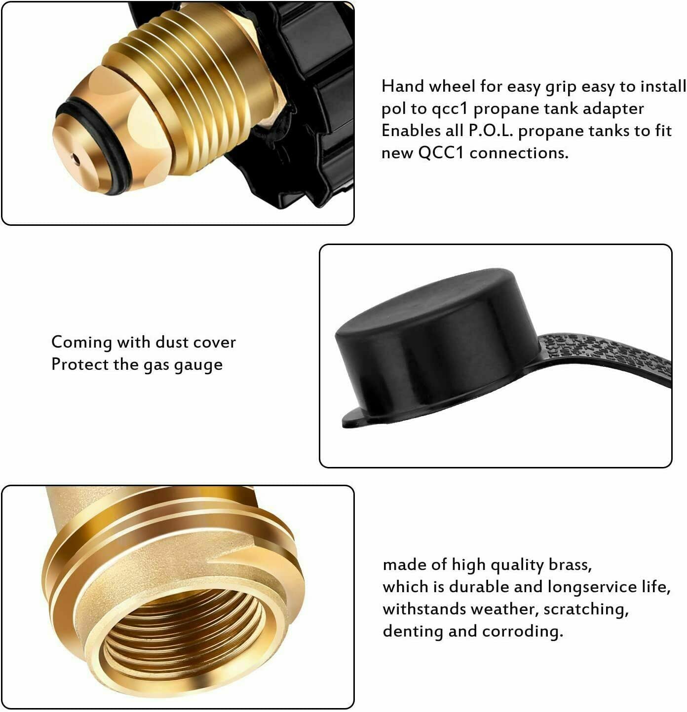 Snapklik.com : Ninyoon New Version Propane Gauge For 5-100 Lb Tank ...