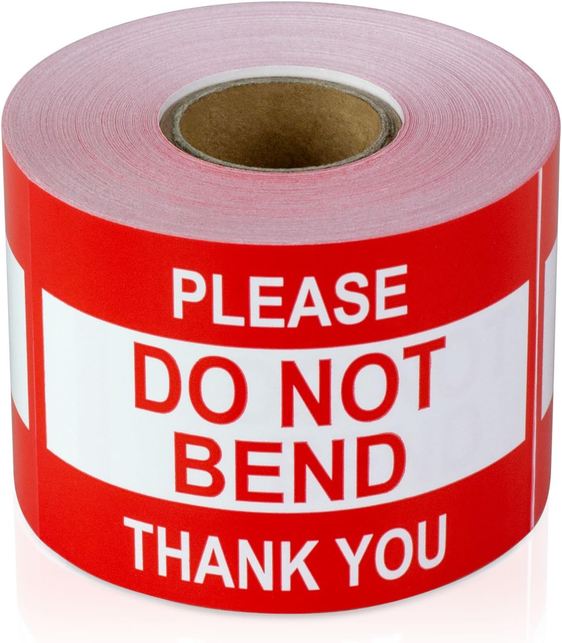 Amazon.com : 1200 Count - Please, DO NOT Bend Sticker Labels, 3 x 2 ...