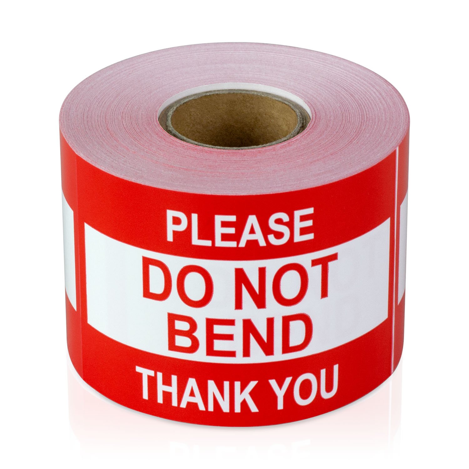 Amazon.com : 1200 Count - Please, DO NOT Bend Sticker Labels, 3 x 2 ...