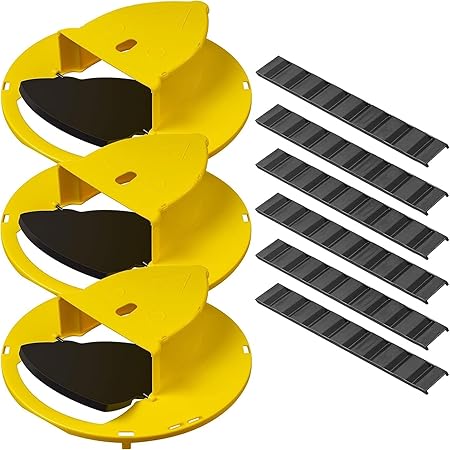 Amazon.com : 3 Sets Mouse Trap Bucket - Multi-Catch, Auto-Reset, Humane ...