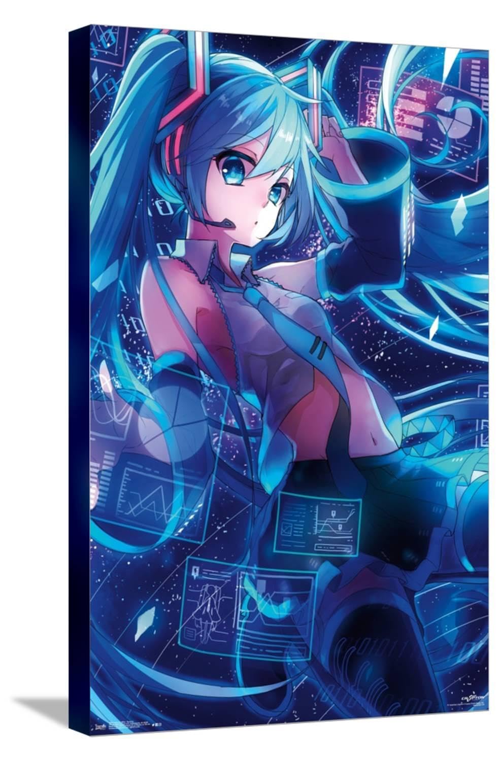 Amazon.com: Trends International Hatsune Miku - Screens Wall Poster, 14 ...