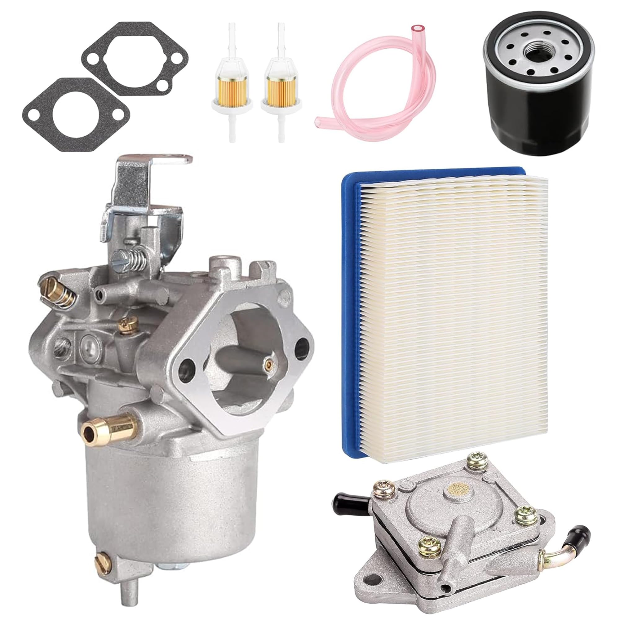 Amazon.com: 10L0L Golf Cart Carburetor Fuel Pump and Tune Up Kit for ...
