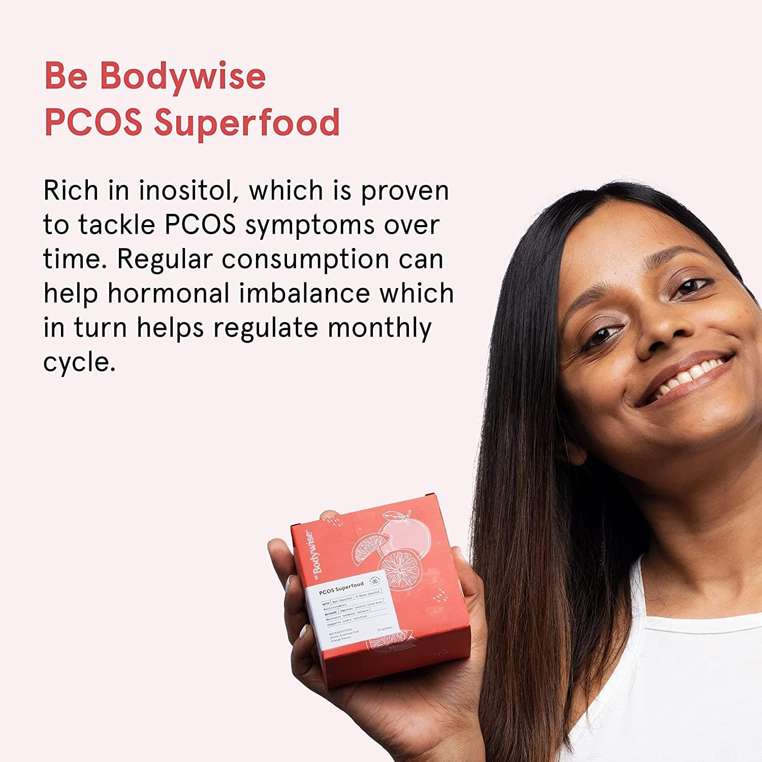 Naturix Be Bodywise PCOS Superalimento para mujeres Maneja períodos ...