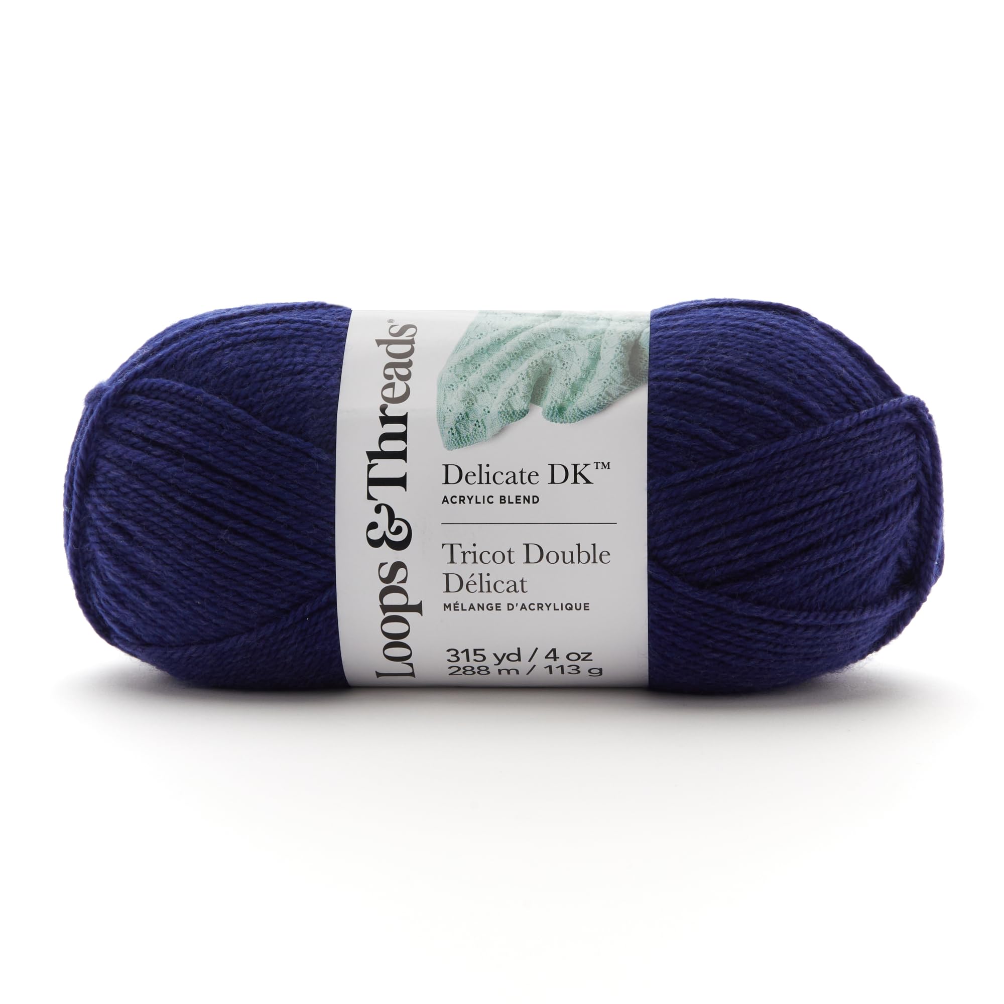 Amazon.com: Delicate DK Yarn by Loops & Threads - Yarn for Knitting ...