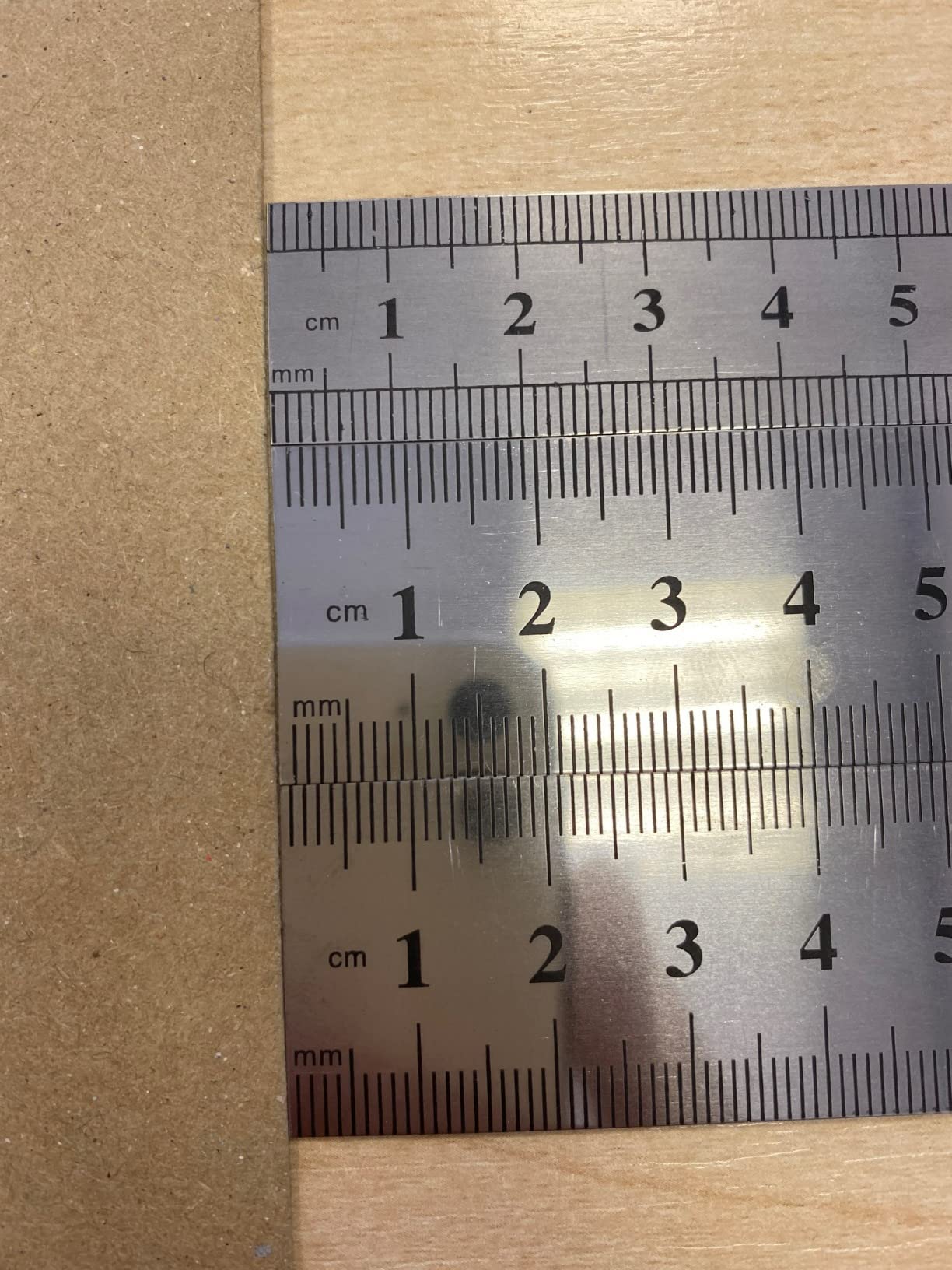 WACH AUF 3 Pcs Stainless Steel Ruler Set Metal Rule Precision Rule ...