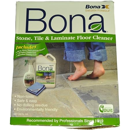 Amazon.com: Bona® Stone, Tile & Laminate Floor Cleaner, 22 oz (Pack of ...