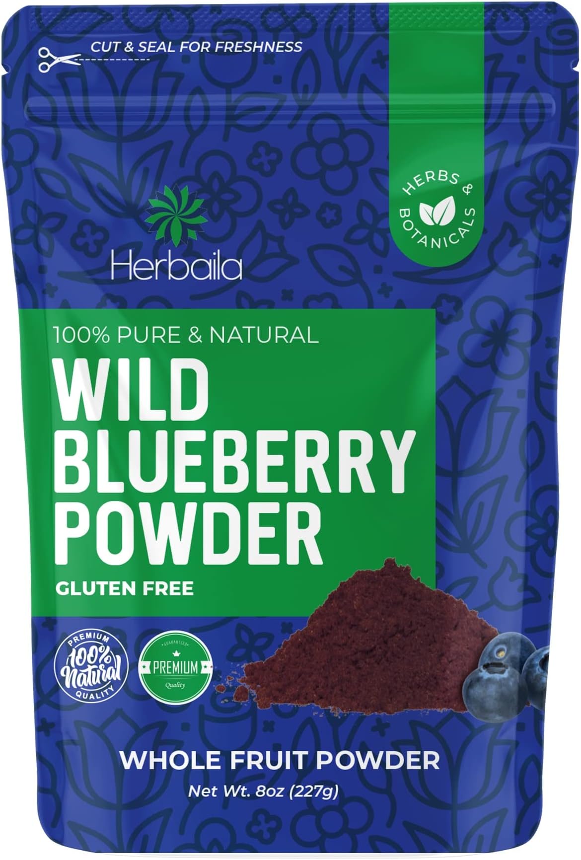 Amazon.com: Wild Blueberry Powder - No Sugar Added, 100% Unsweetened ...