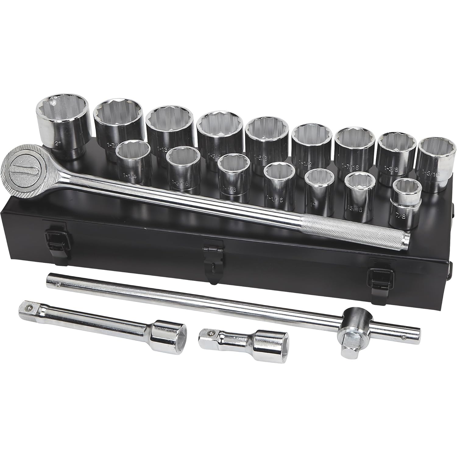 Ironton Heavy-Duty Jumbo Socket Set - 21-Pc 3/4in.-Drive, SAE : Ironton ...