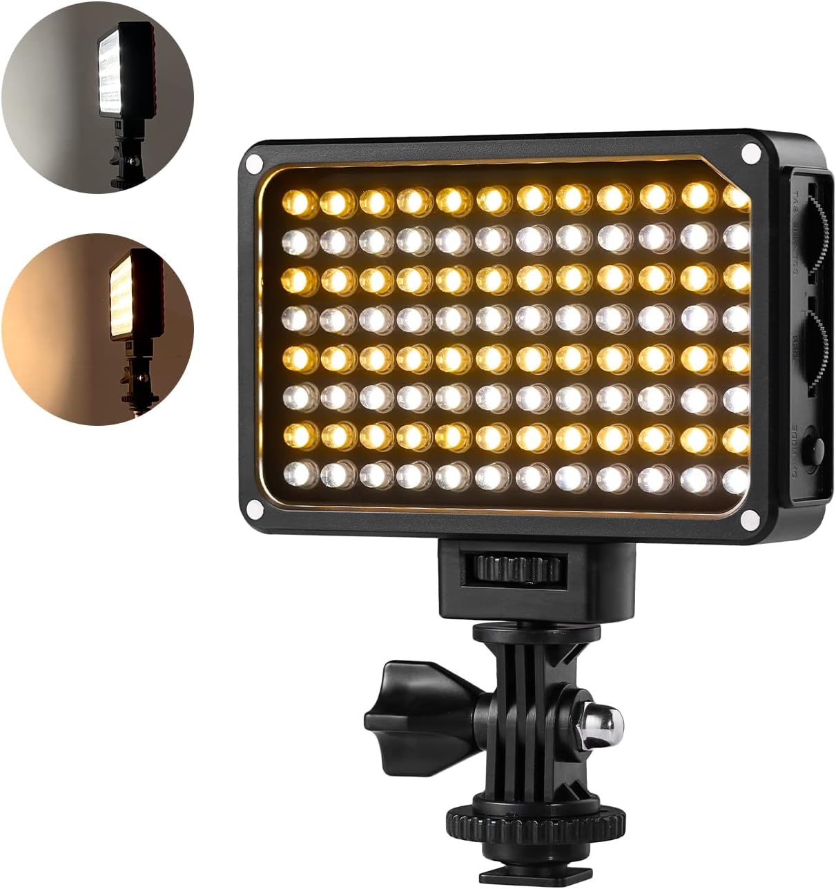Buy GVM Bicolor Camera Light, Portable LED Video Light with ...