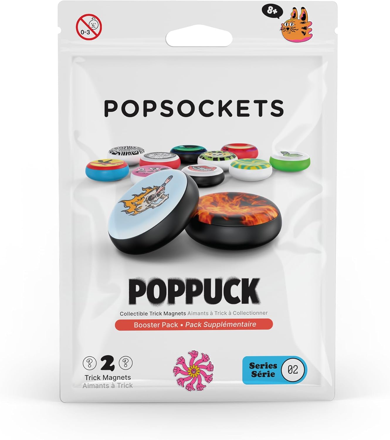 Amazon.com: PopSockets PopPuck Trick Magnet and Fidget Toy- Booster ...