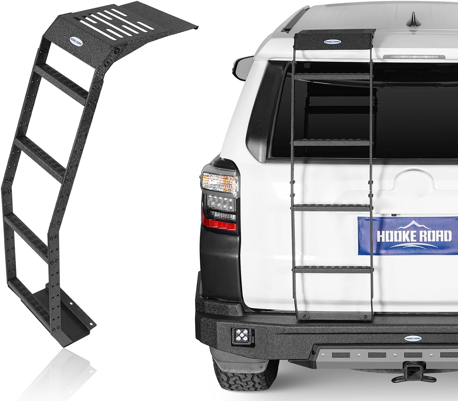 Amazon.com: u-Box 4Runner Ladder Rack Rear Hatch Ladder Roof Tailgate ...