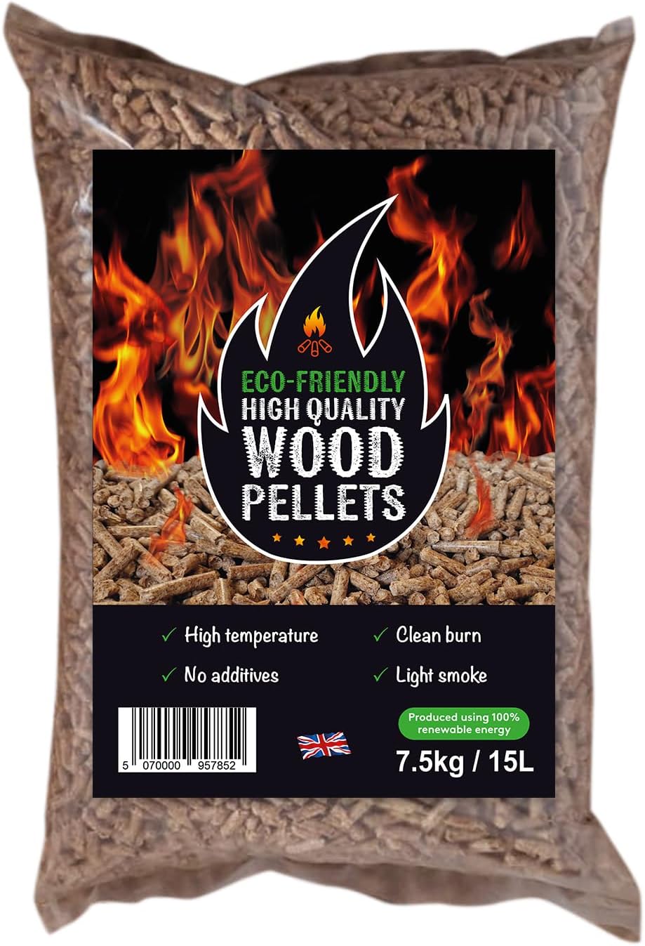 MaxGrow Premium Wood Pellets: Perfect for pizza oven, Stoves, Boilers ...
