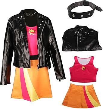 Amazon.com: MENGZHAI Sunset Shimmer Cosplay Costume Equestria Dress ...