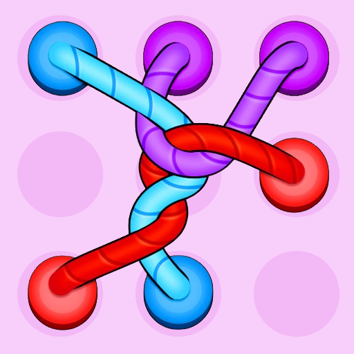 Twisted Tangle Rope Master: Tangled Rope Sorting & Untangle Knots Sort ...