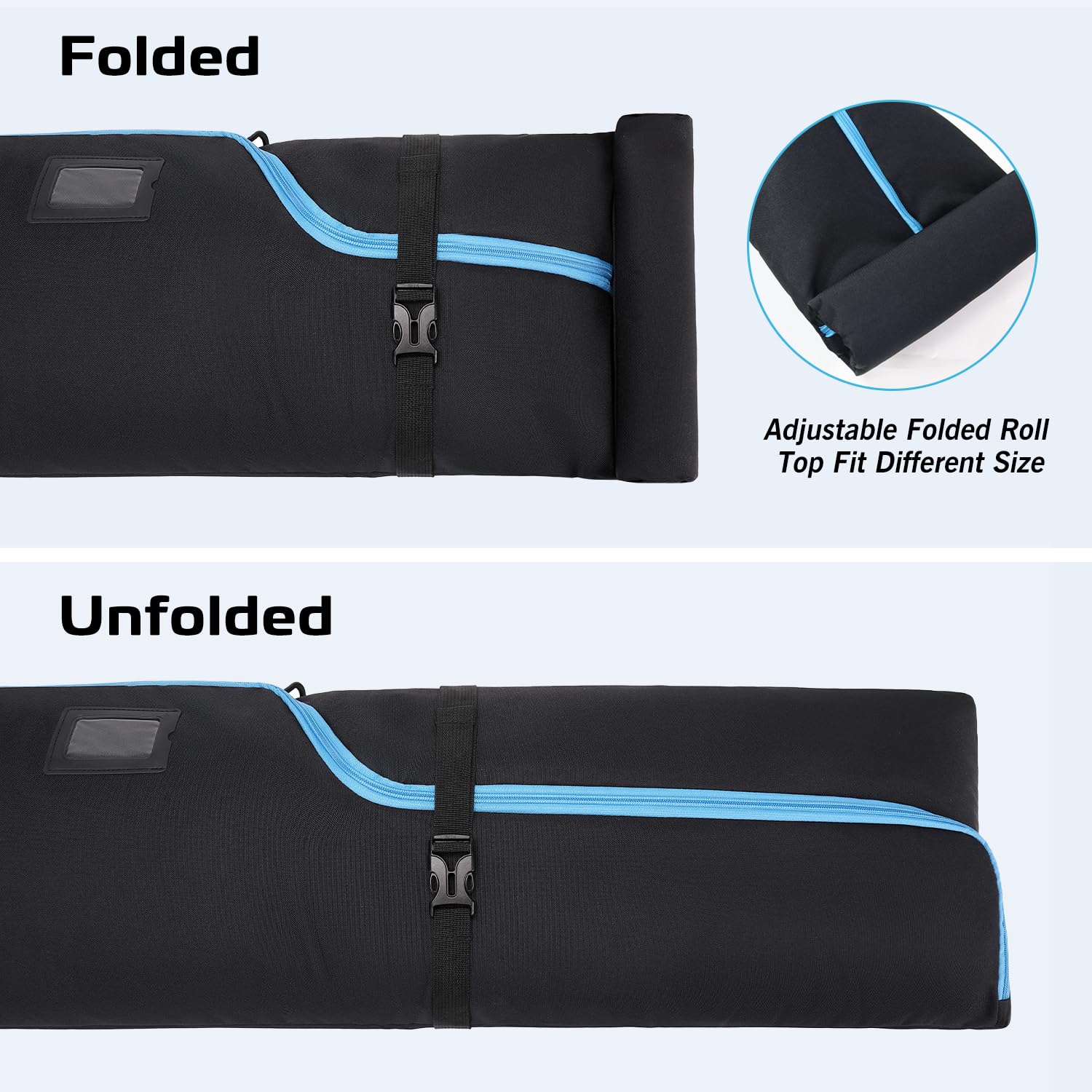 Snapklik.com : InduSKY Ski Bag, Waterproof Full Padded Ski Bag For Air ...