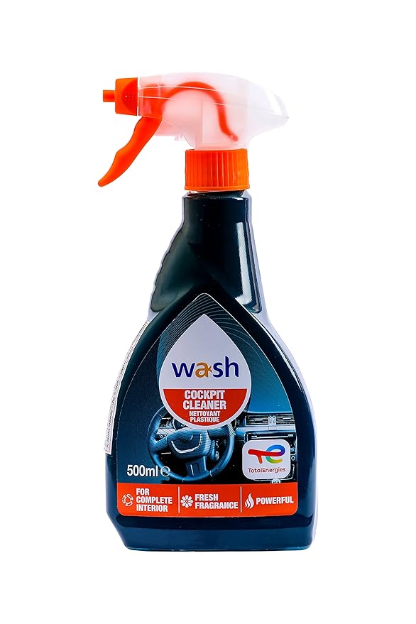 TotalEnergies Wash Cockpit Cleaner 500 ML : Amazon.in: Car & Motorbike