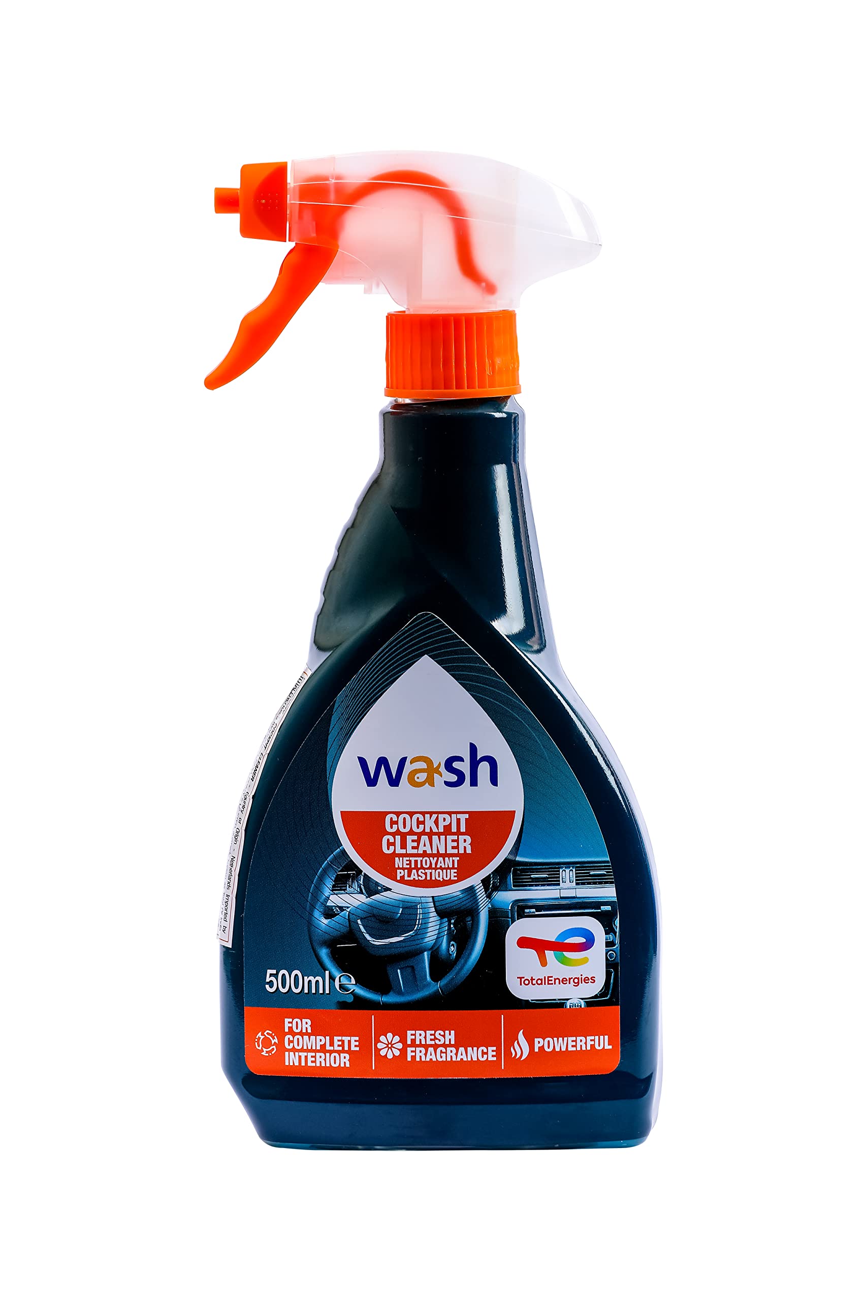 TotalEnergies Wash Cockpit Cleaner 500 ML : Amazon.in: Car & Motorbike
