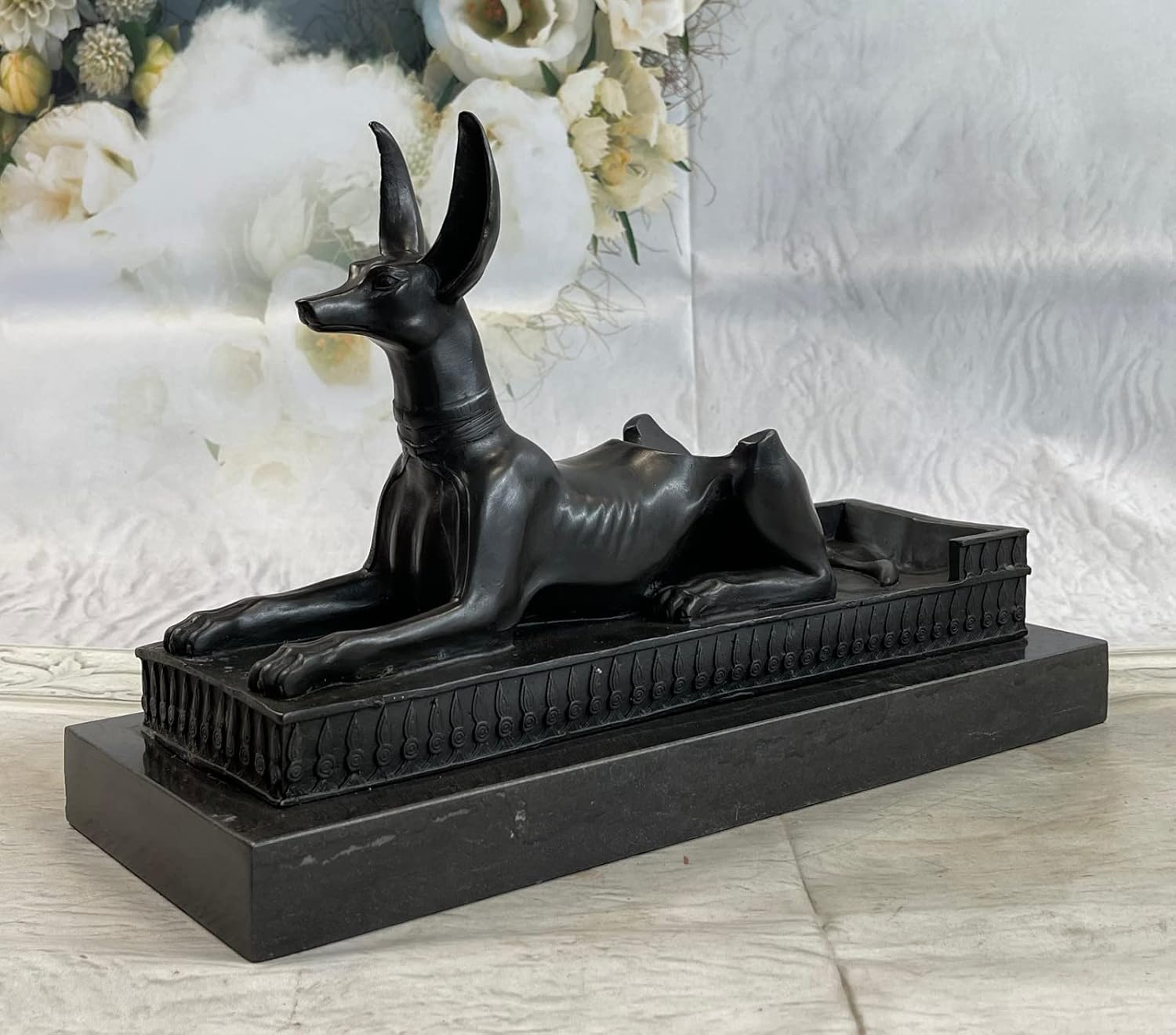 Amazon.com: Think Bronze - Figura de estatua coleccionable de bronce de ...
