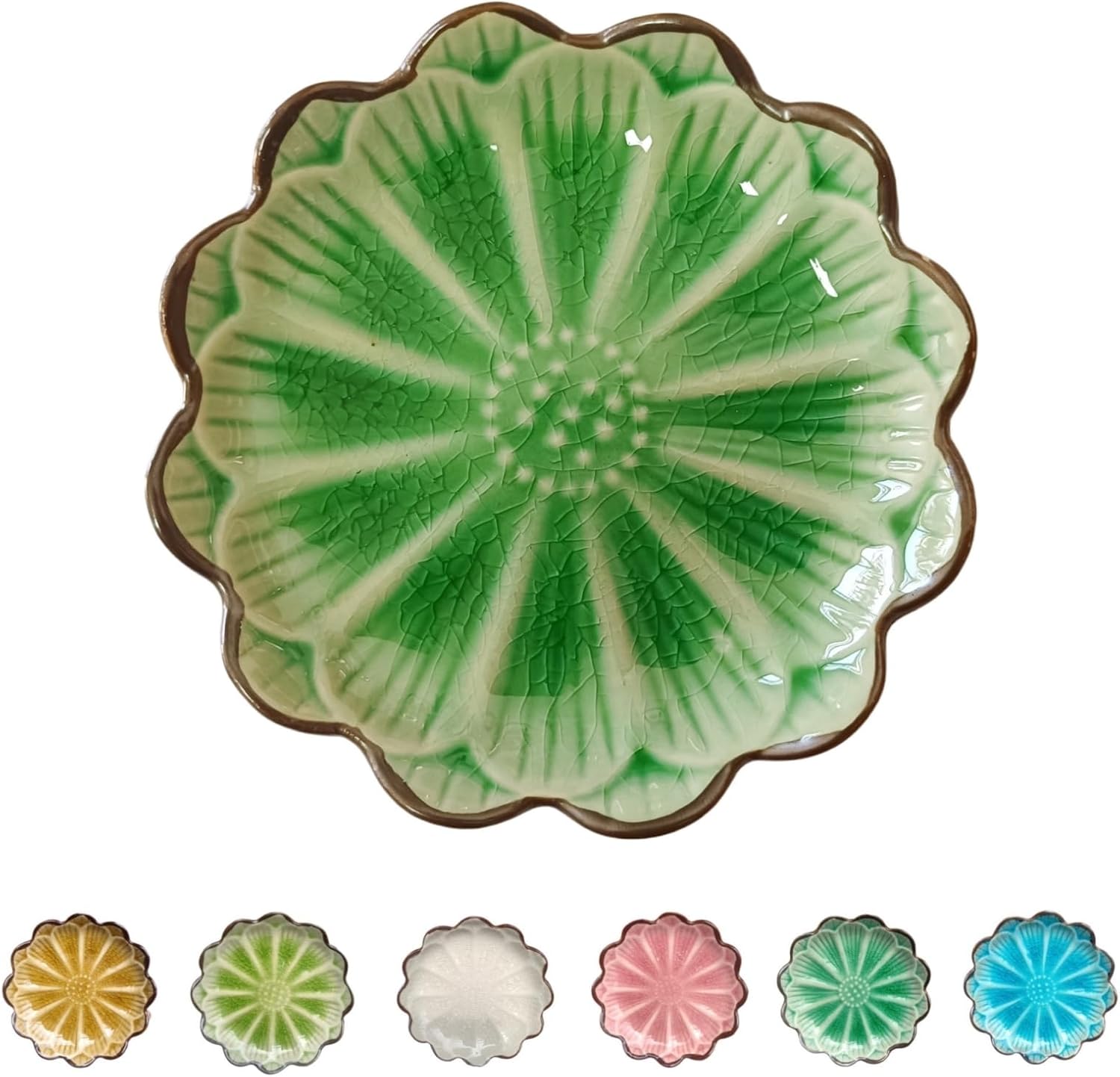 Amazon.com: Ceramic Spoon Rest for Stove Top, Flower Cute Spoon Rest ...