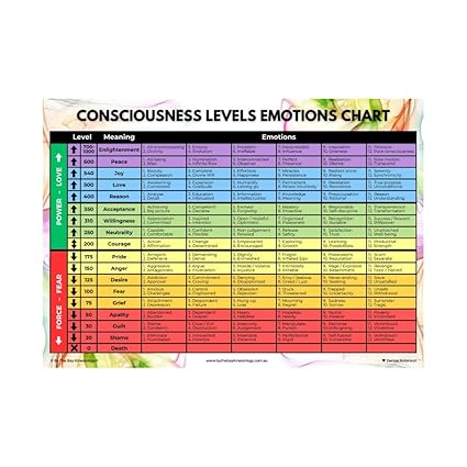 Amazon.com: Consciousness Levels Emotions Chart eBook : Robinson ...