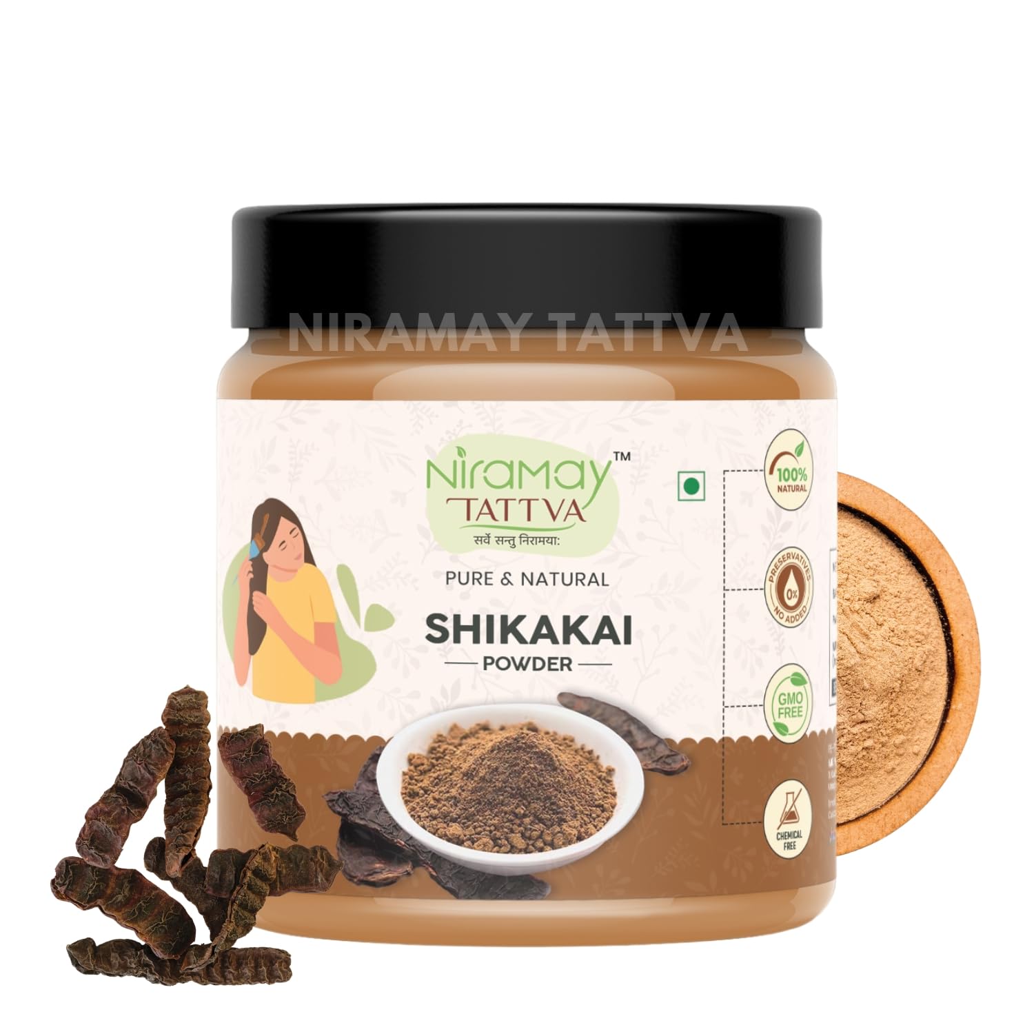 Niramay Tattva Shikakai Powder, 200g For Hair Care : Amazon.in: Beauty